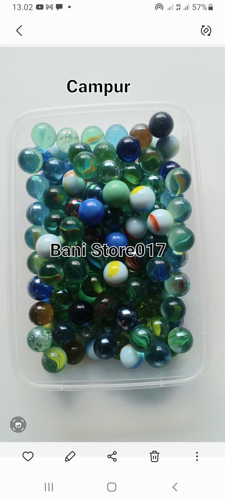 Kelereng Gundu Motif Mata Kucing Isi 200 Pcs | Lazada Indonesia