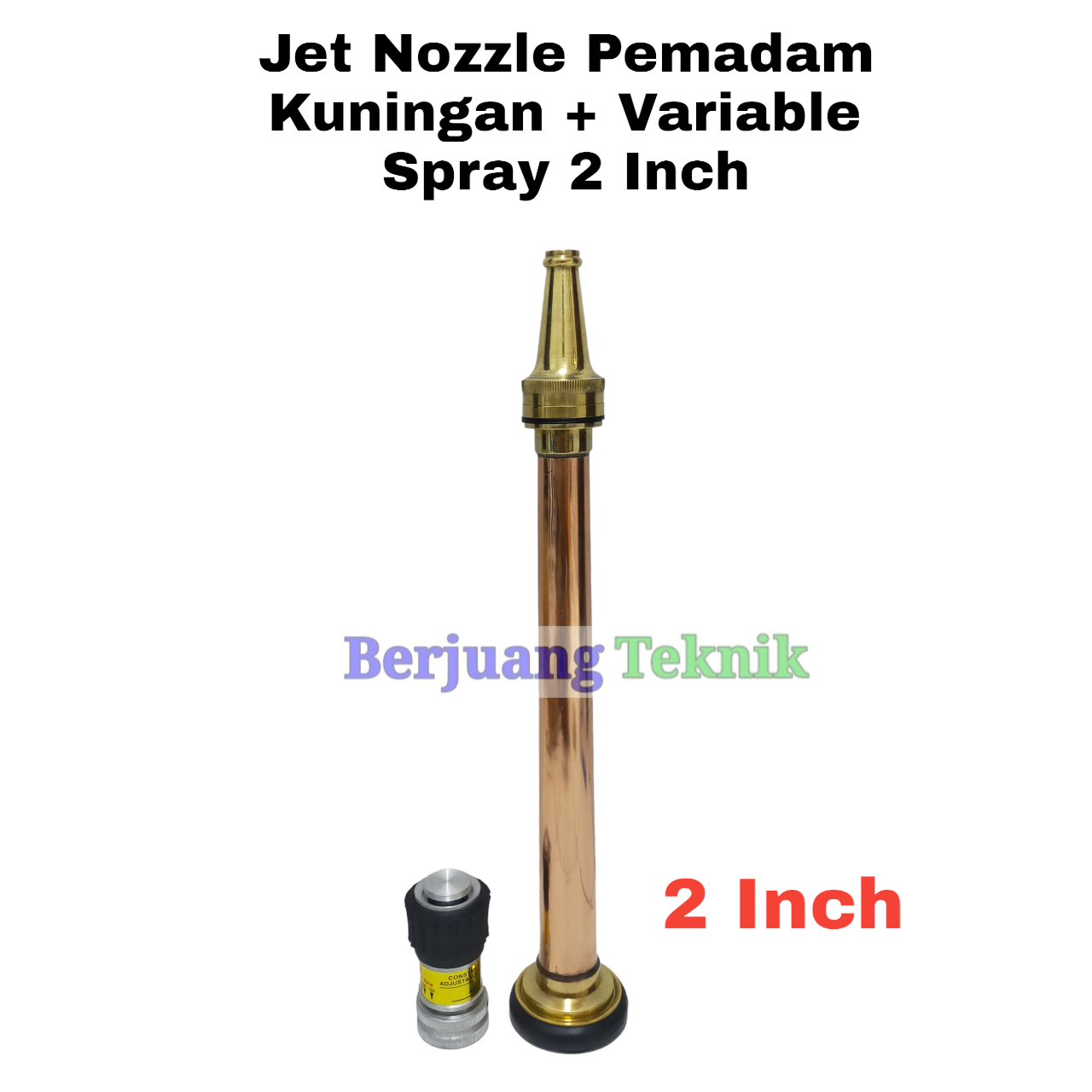 2 Inch Jet Nozzle dan Variable Sprayer Pemadam Kebakaran Kuningan ...