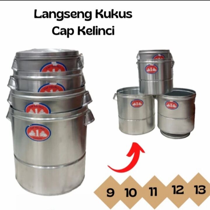 Langseng Kukus Langseng Alumunium Cap Kelinci | Lazada Indonesia