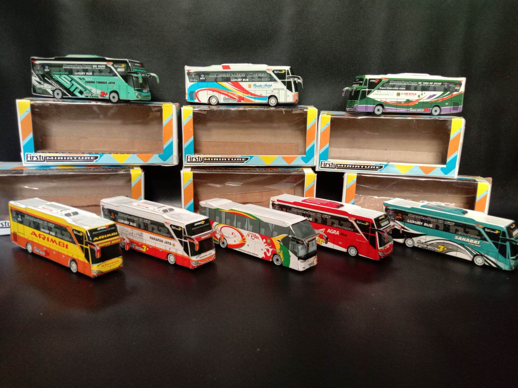 miniatur bus indonesia | Lazada Indonesia