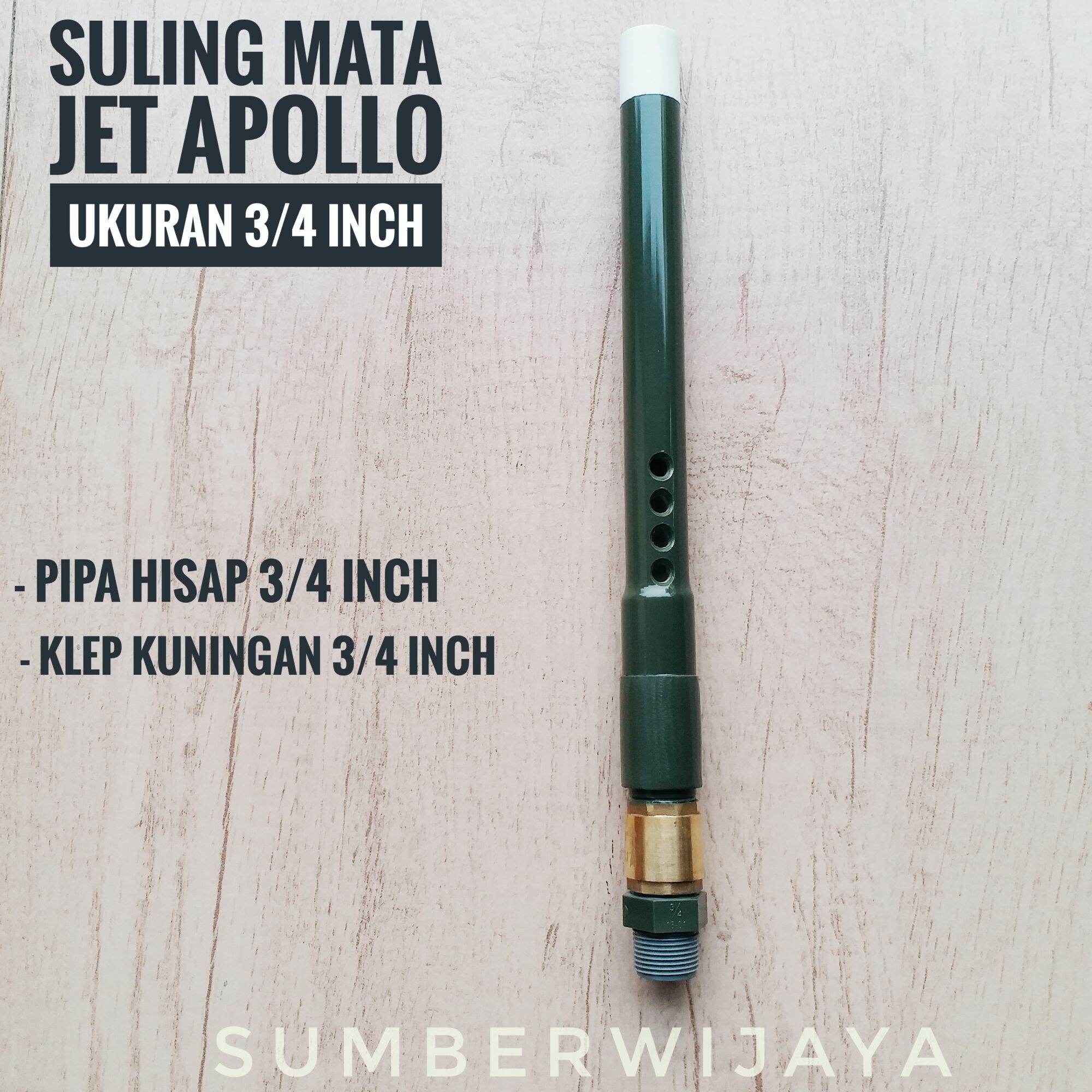 SULING MATA JET APOLLO 3/4 INCH | Lazada Indonesia