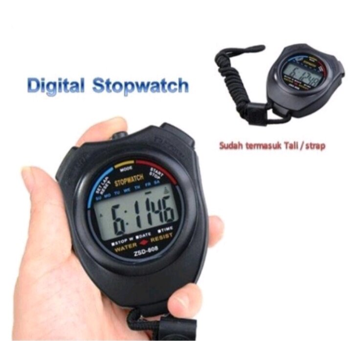 Stopwatch Alat Hitung Olahraga | Lazada Indonesia