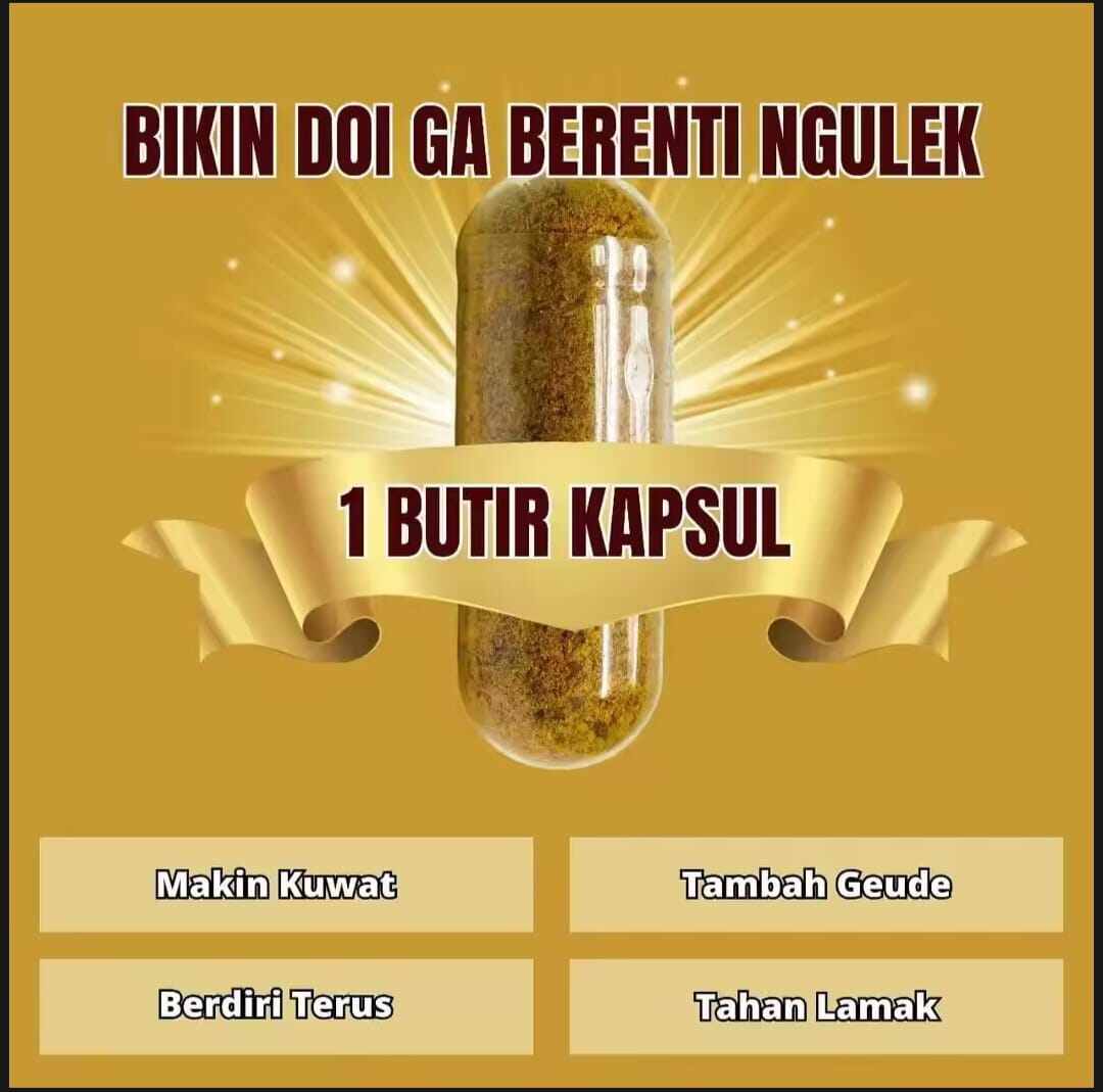 kapsul hyper super kuat original tahan lama stamina pria joss manjur ...