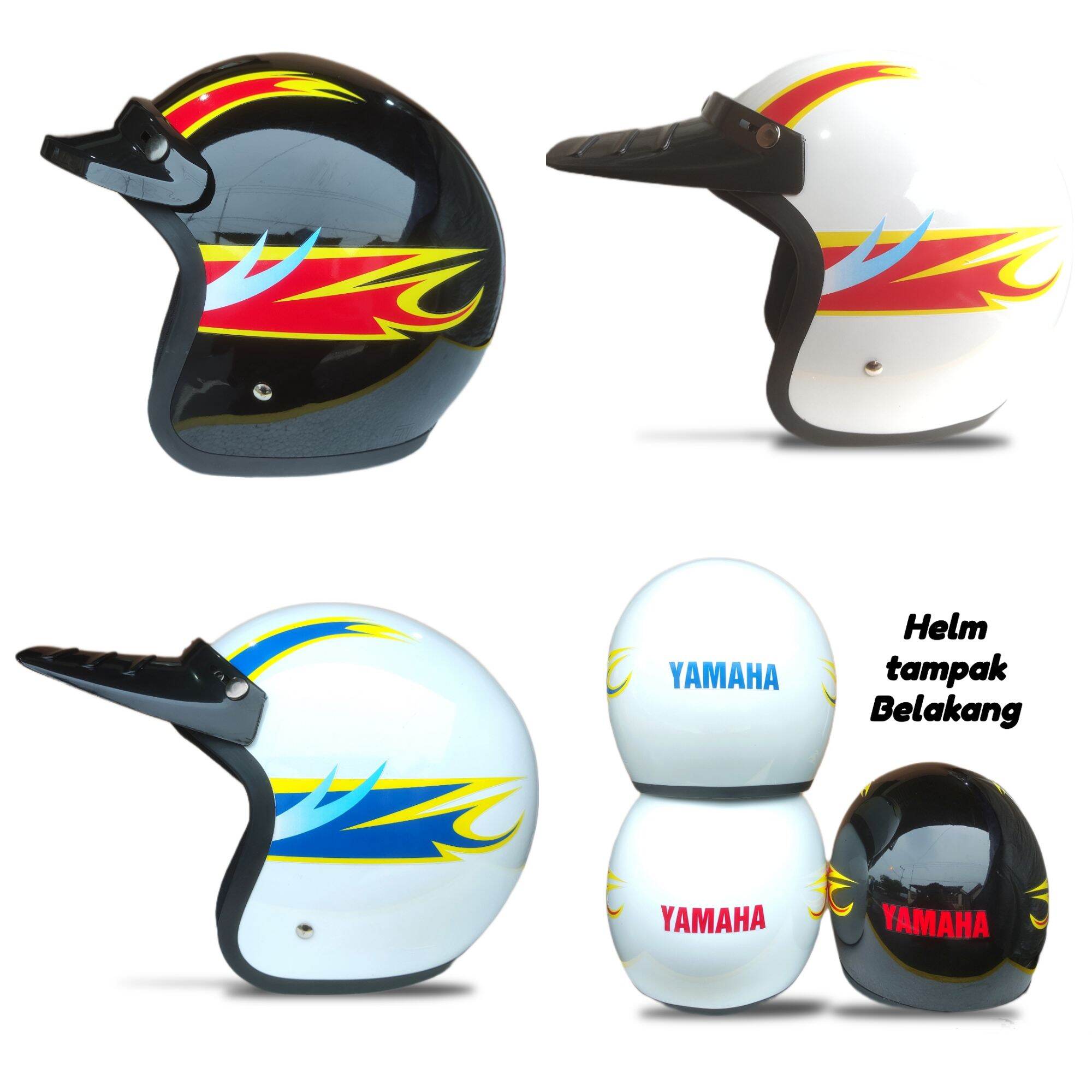 Helm Yamaha RX King Topi panjang | Lazada Indonesia