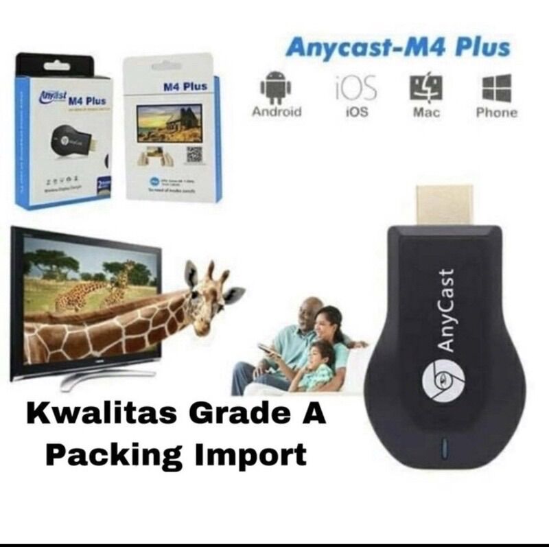 Anycast M4 Plus original Hdmi Dongle Usb Wireless -HDMI Dongle Anycast ...