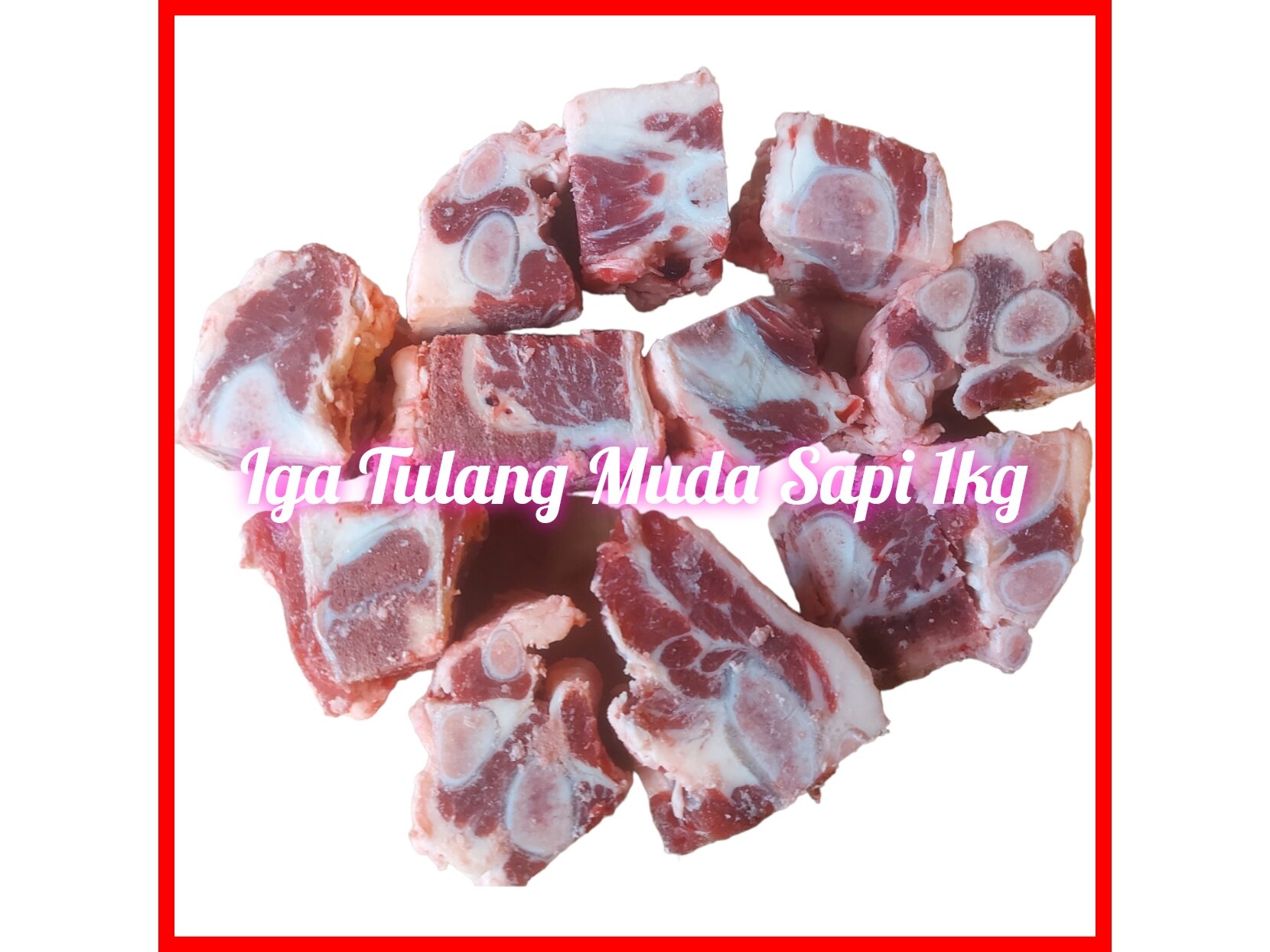 Iga Tulang Muda Sapi Premium/Iga Sandung Lamur 1kg | Lazada Indonesia