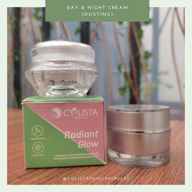COLISTA PAKET HEMAT EXTRA GLOW DOSTING (day cream & night cream ...