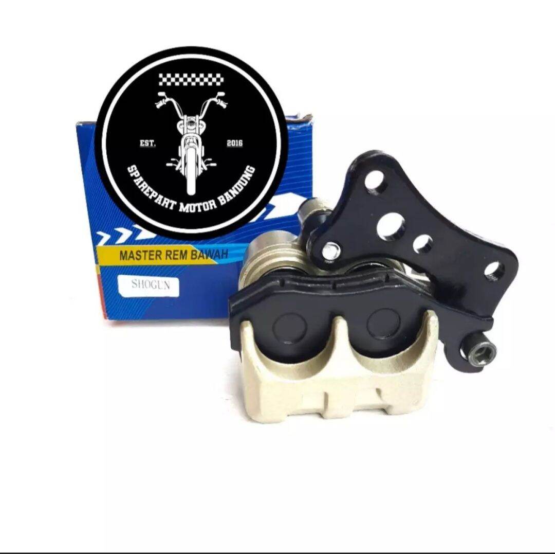 Kaliper Caliper Master rem bawah Kepala pala Babi Shogun - Satria 2T - Satria 2 tak - Satria hiu ...