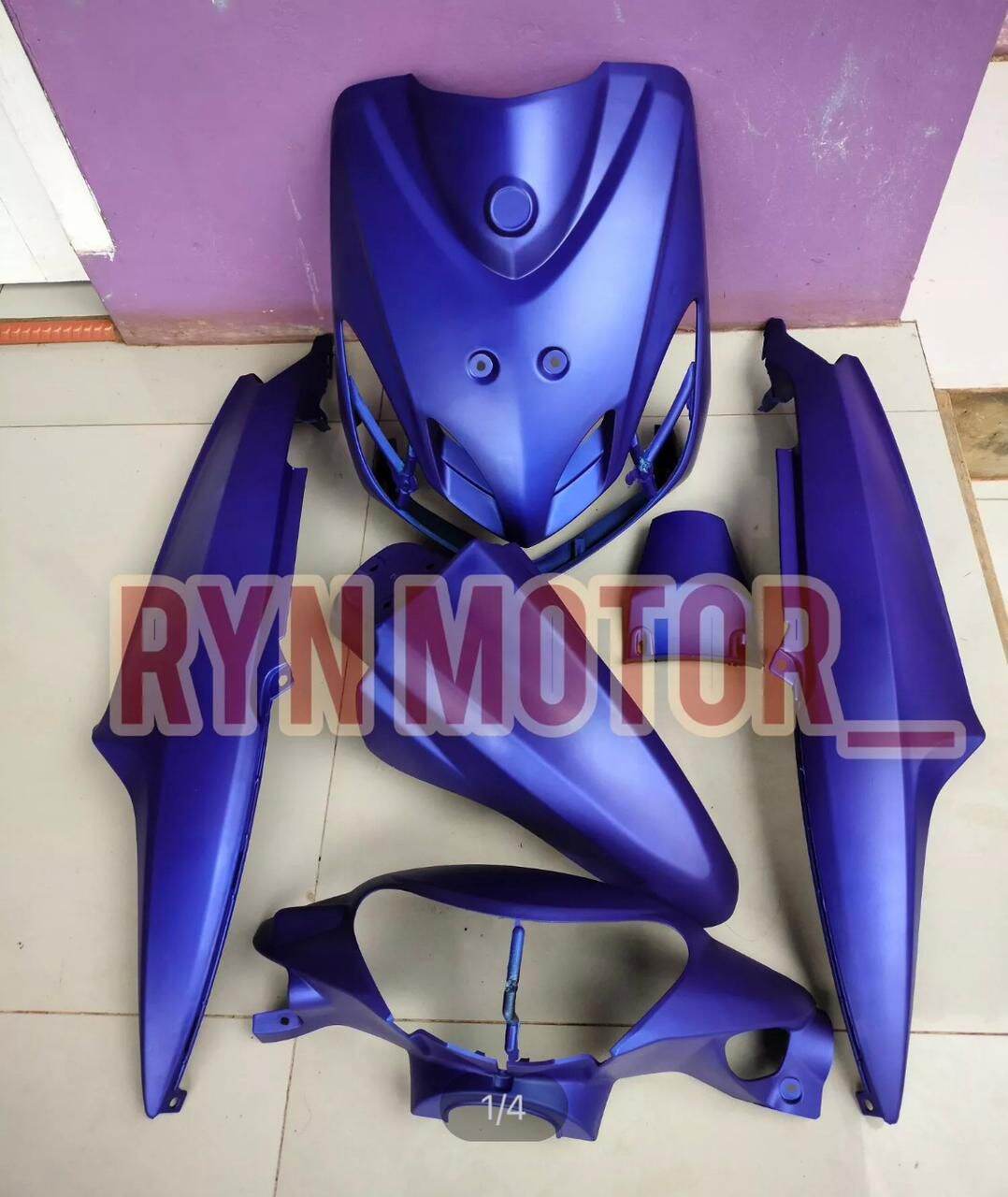 Full Body Alus Yamaha Mio Smile Warna Variasi Ungu Doff | Lazada Indonesia