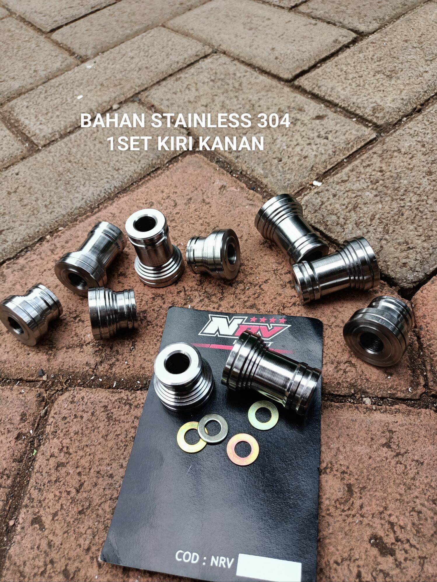 boshing gearbox velg Scoopy stainless 304 donat ring 12 upgrade velg 14 ...