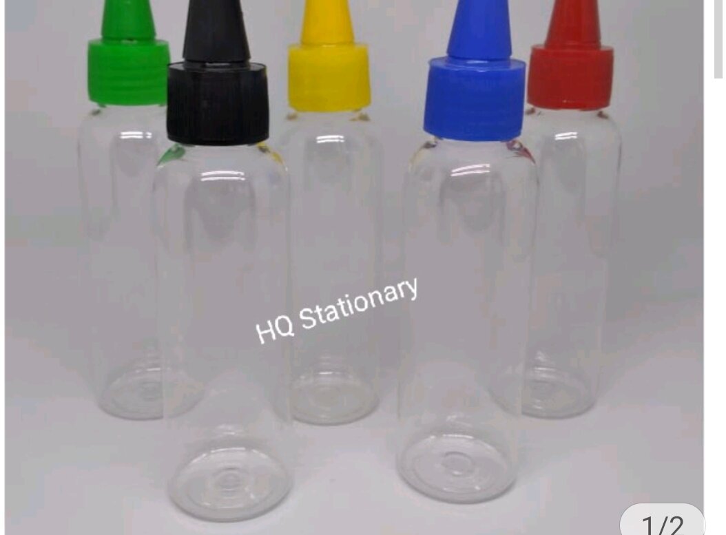 Botol tinta pisah | 1 set 4 Botol Khusus pembelian unit printer ...