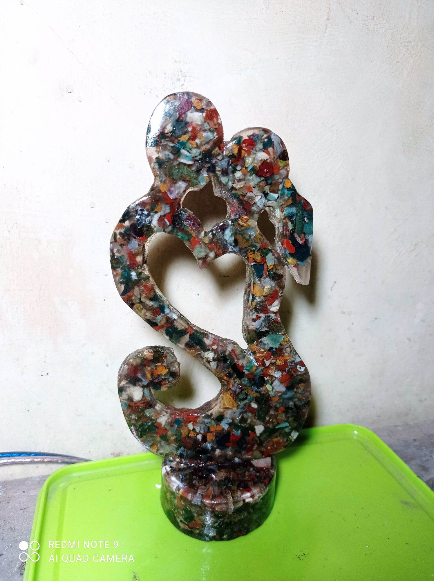 Hiasan meja dari batu alam pancawarna romantika pajangan | Lazada Indonesia