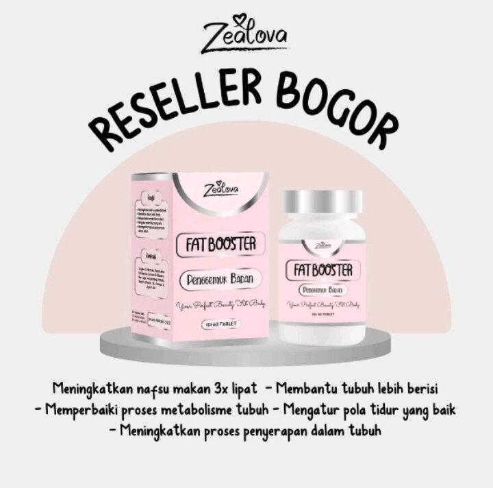 FAT BOOSTER (penggemuk badan) Original by Zealov beauty | Lazada Indonesia