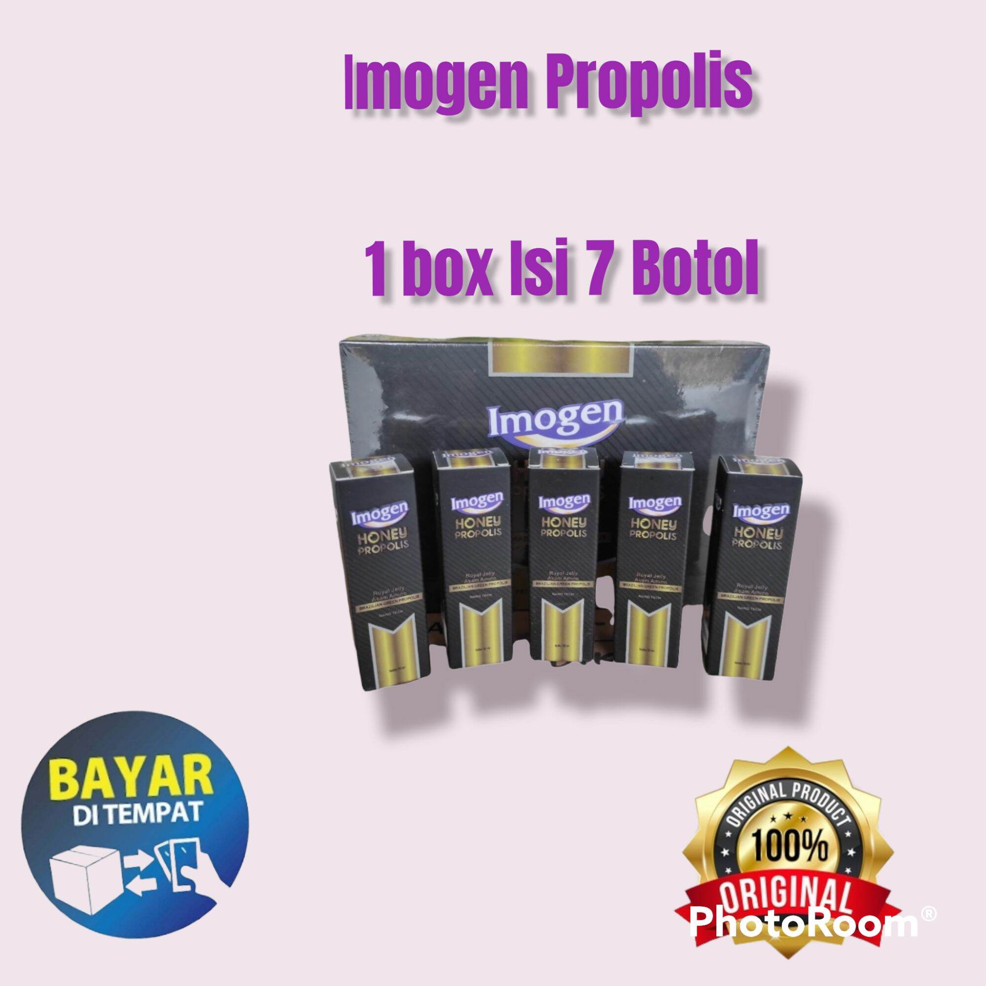 Imogen Propolis 1 Box isi 7 botol Original | Lazada Indonesia