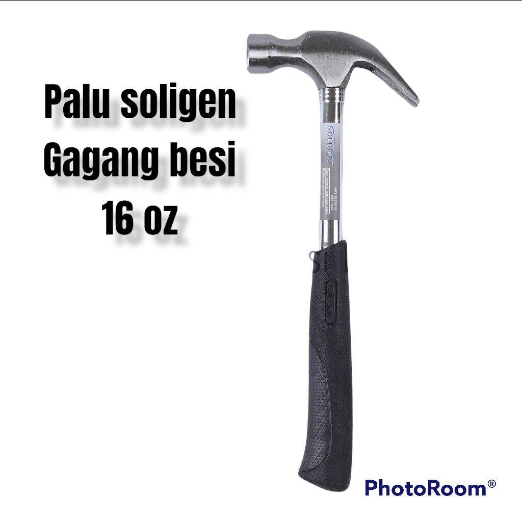 palu besi soligen 16 oz gagang besi - palu kambing 16 oz soligen - palu ...