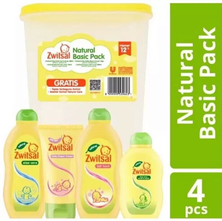 Zwitsal Natural Basic Pack / Paket Zwitsal Perlengkapan Mandi Bayi | Lazada Indonesia