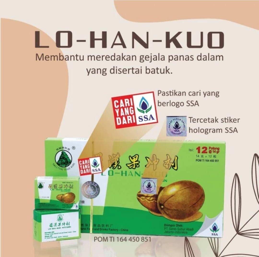 LO HAN KUO Infusion / LOHANKO CELUP / MINUMAN LUO HAN KUO PEREDA PANAS ...