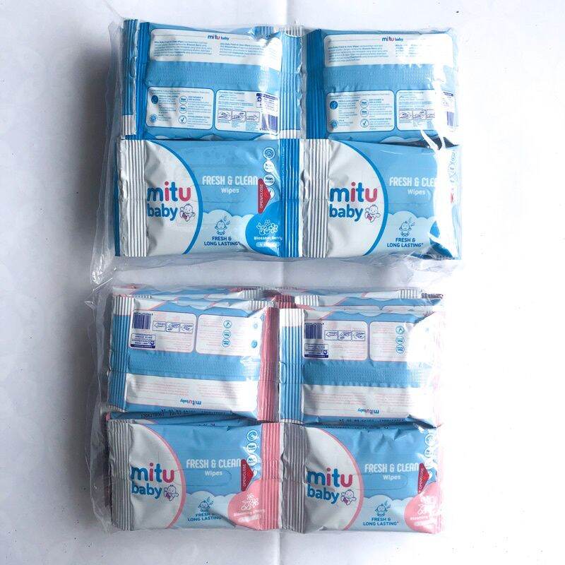 MITU Tissue Basah Mini (Harga Per Sachet) | Lazada Indonesia