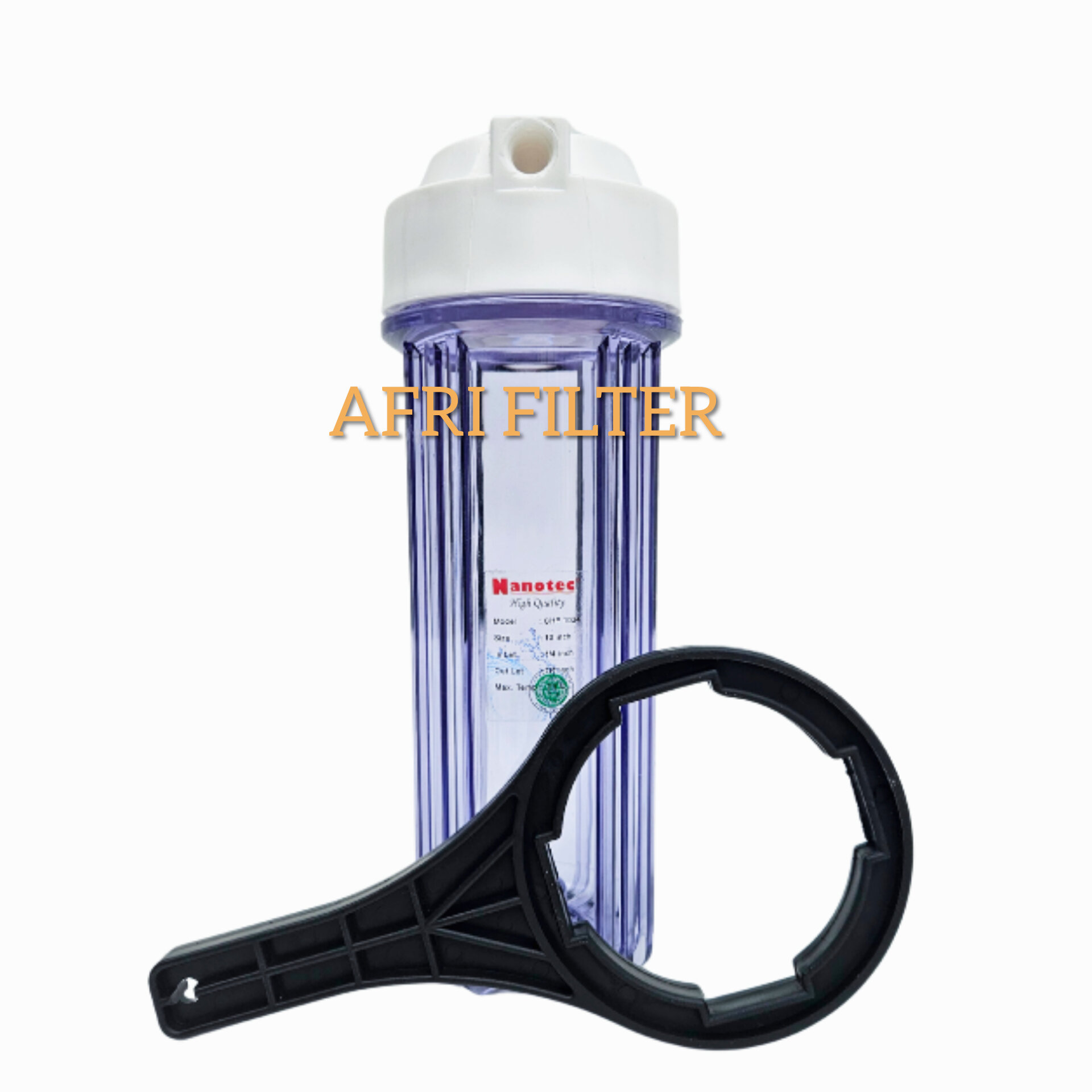 Housing Filter Air Nano 10 Inch Clear Drat 1/4 Inch | Lazada Indonesia