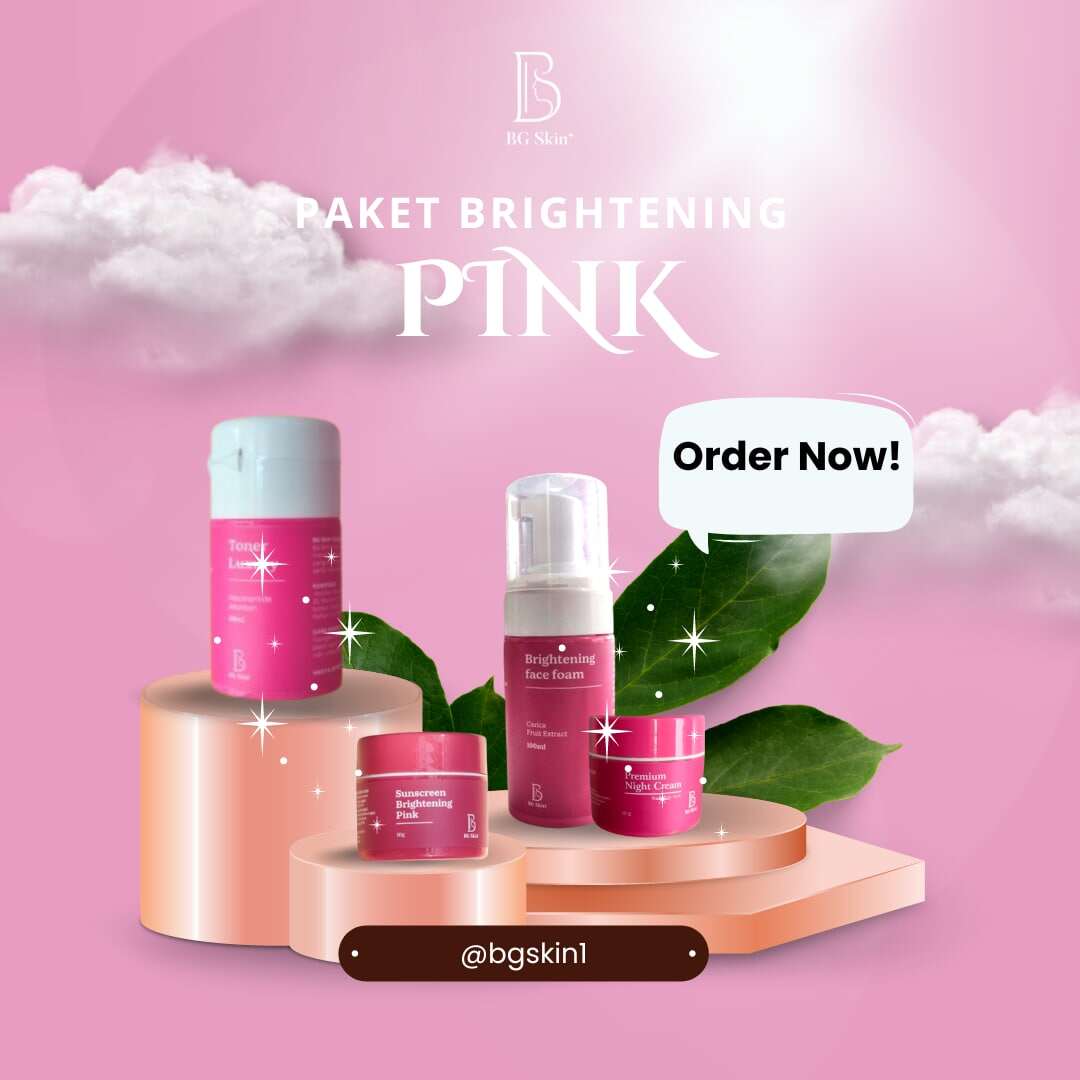 Bg Skin ~ Paket Brigtening Pink | Lazada Indonesia