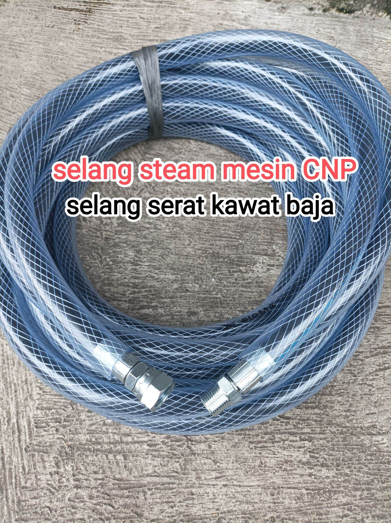 selang steam cuci motor mobil mesin CNP selang serat kawat baja ...
