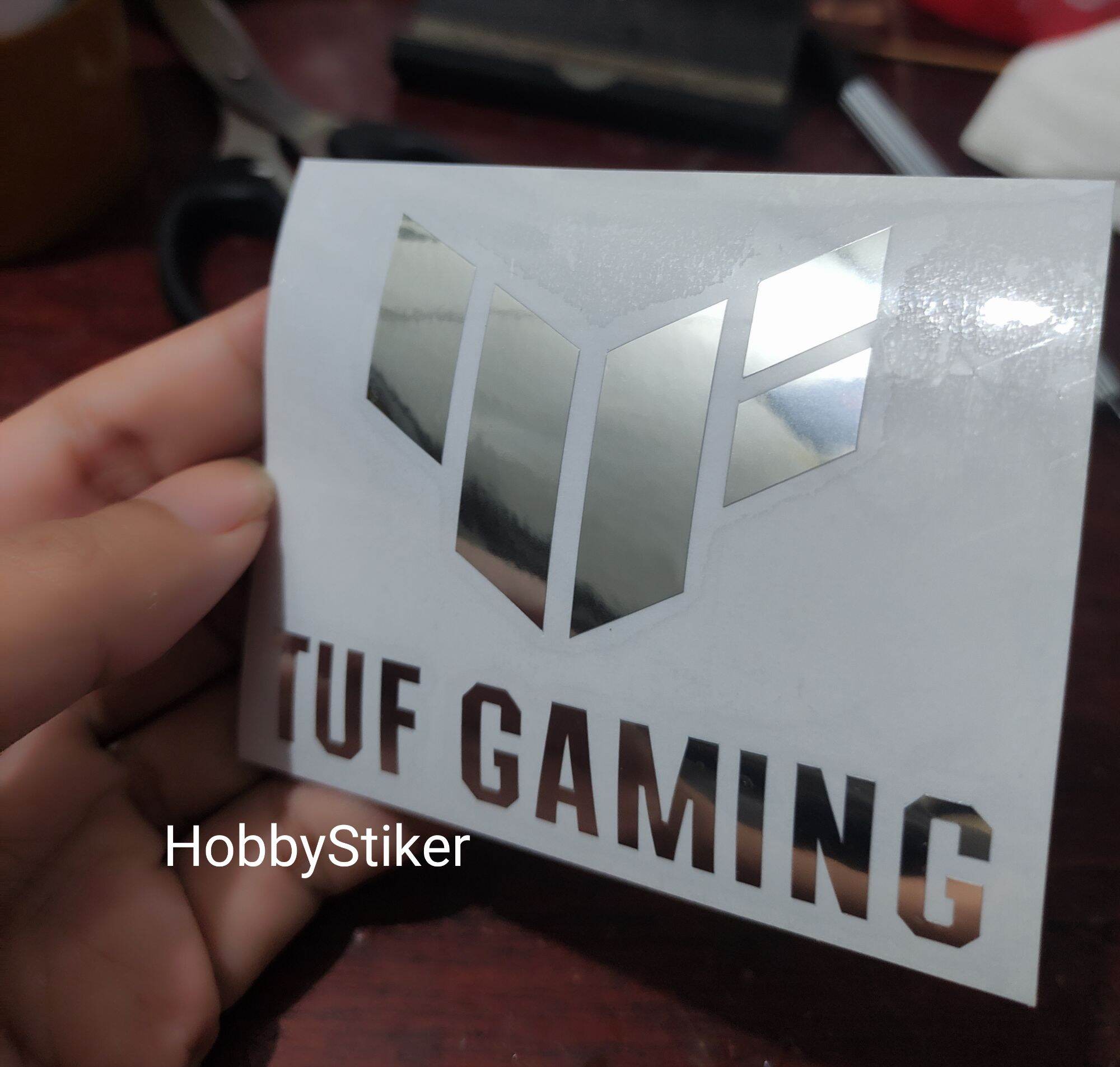 Stiker TUF gaming premium chrome untuk laptop pc | Lazada Indonesia
