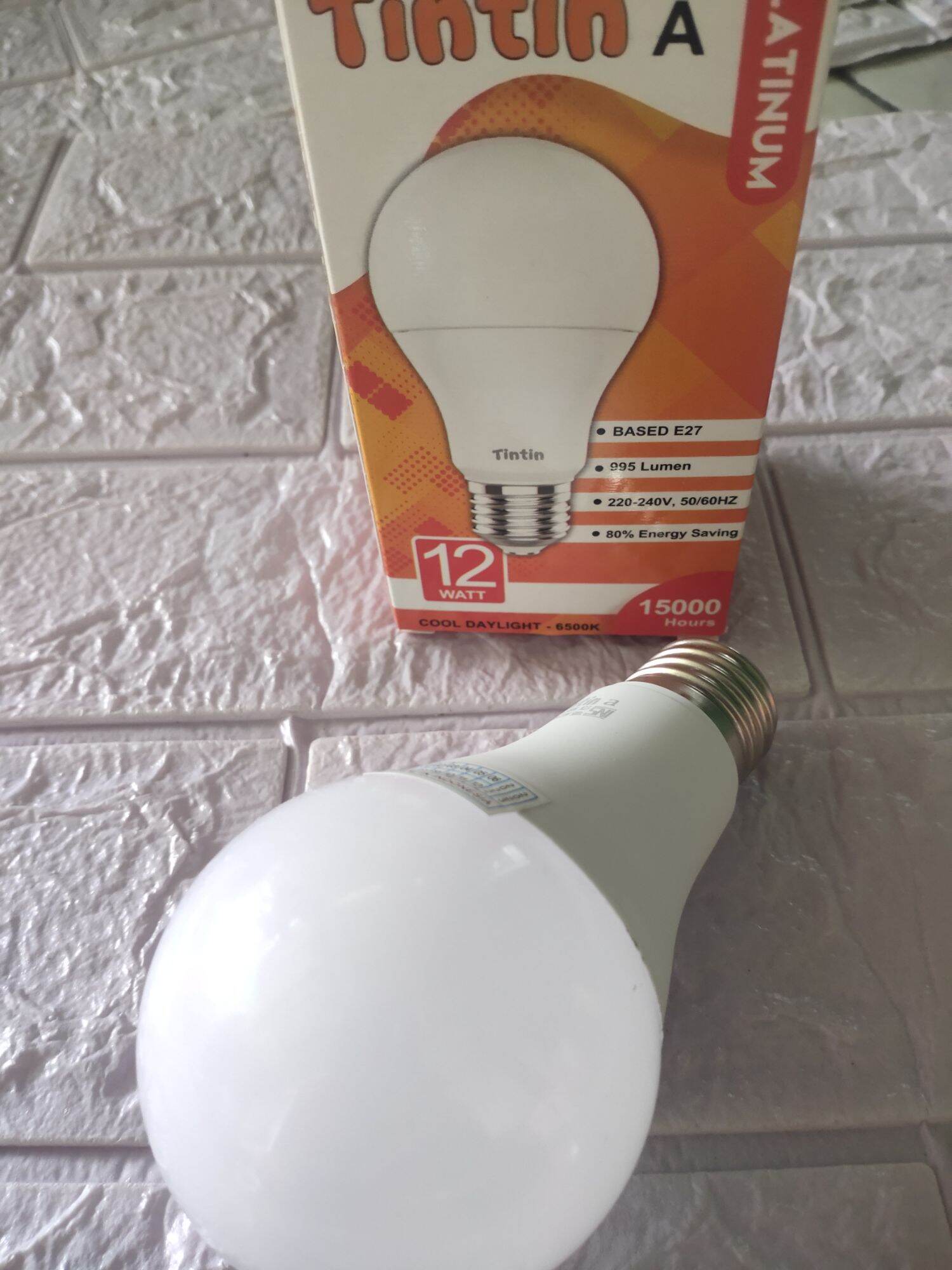 Lampu LED 12watt Tintin bergaransi 1 tahun | Lazada Indonesia