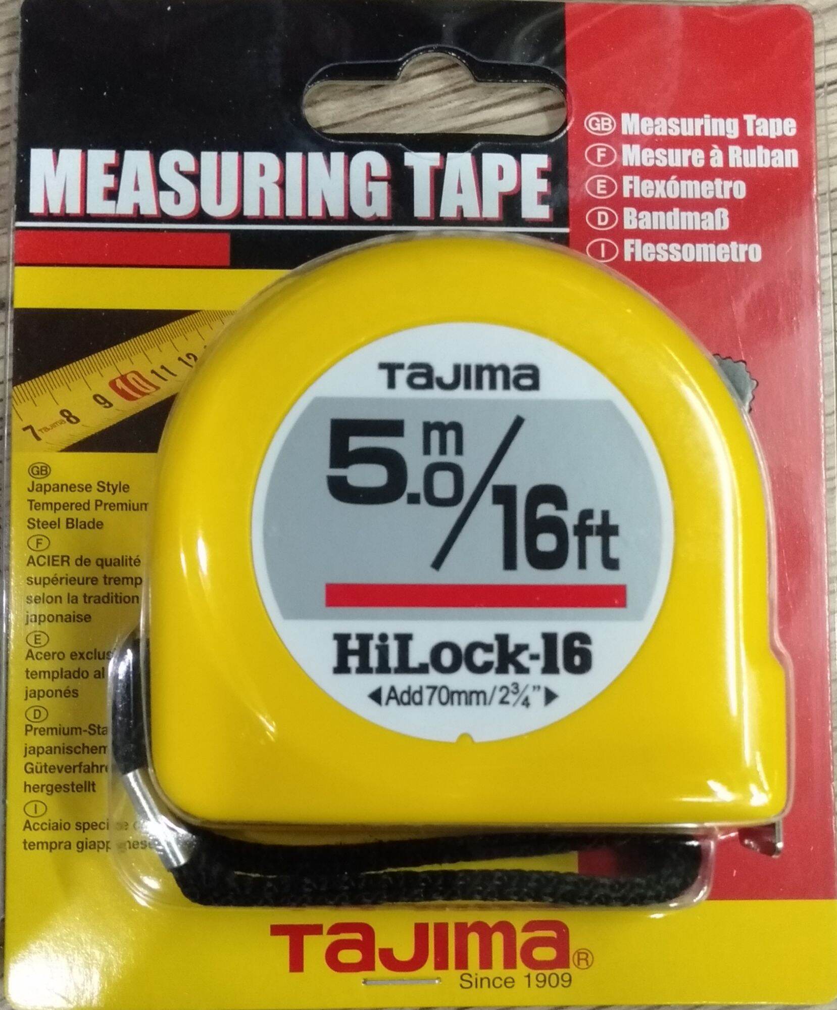 meteran tajima Hilock japan 5 mtr | Lazada Indonesia