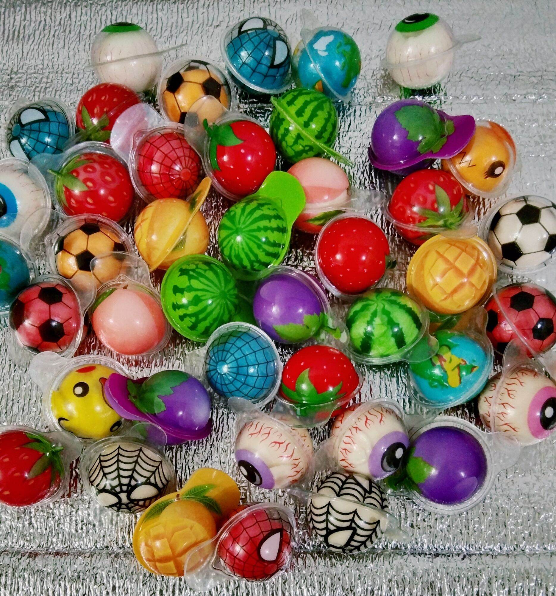 permen jelly gummy random rasa mix dan buah buahan 50pcs | Lazada Indonesia