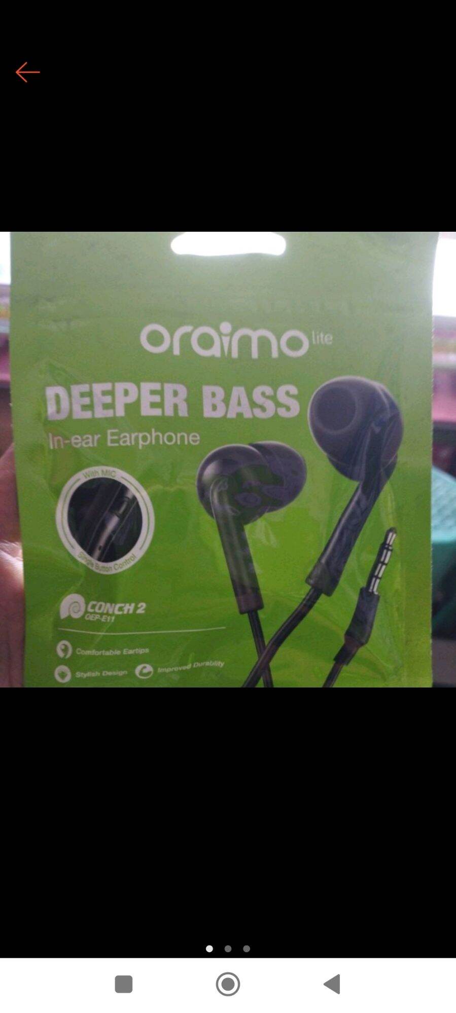 headsets oraimo deeper bass OEP -E11 original | Lazada Indonesia