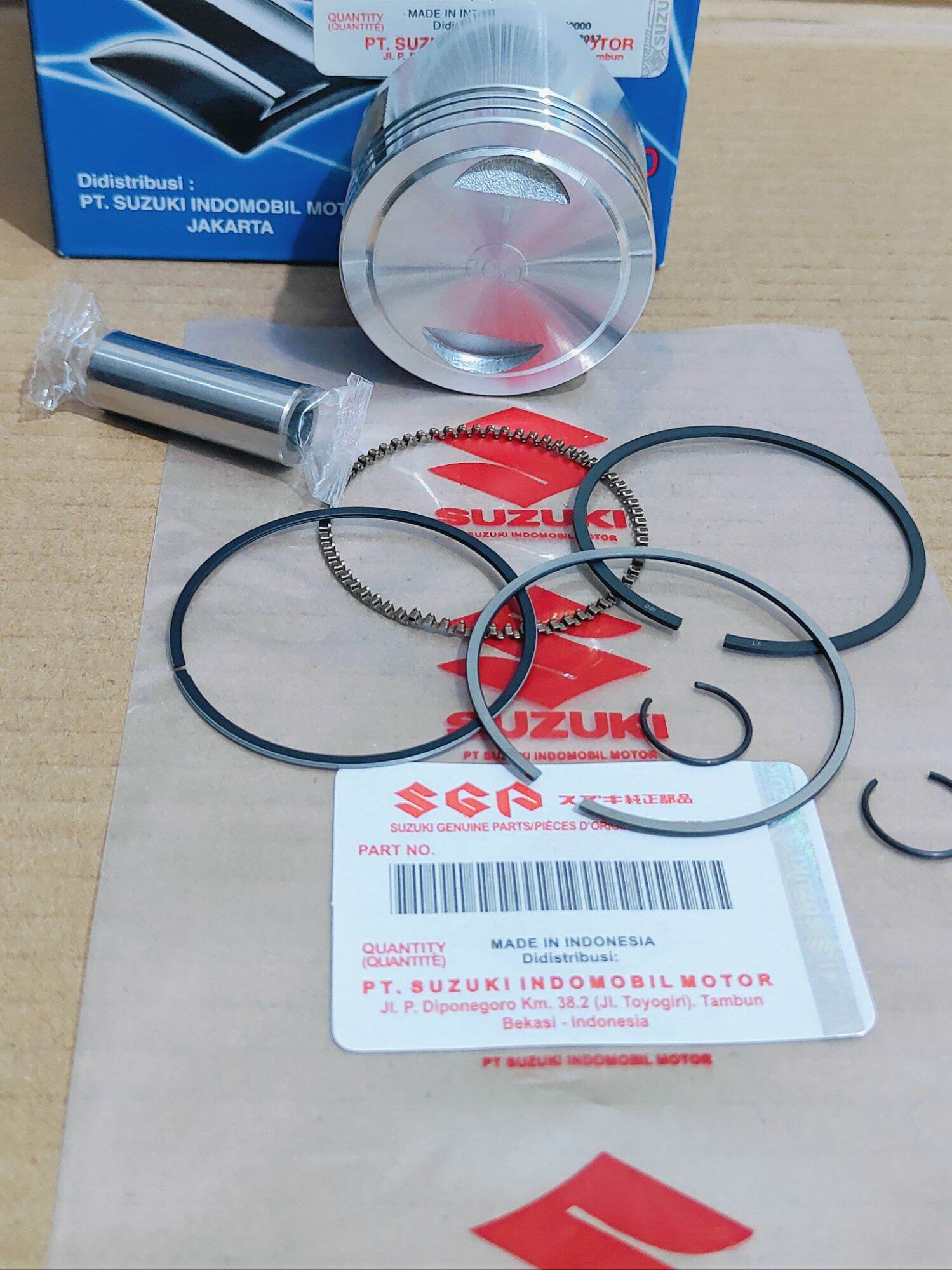 Piston kit oversize 100 Suzuki smash smash new | Lazada Indonesia