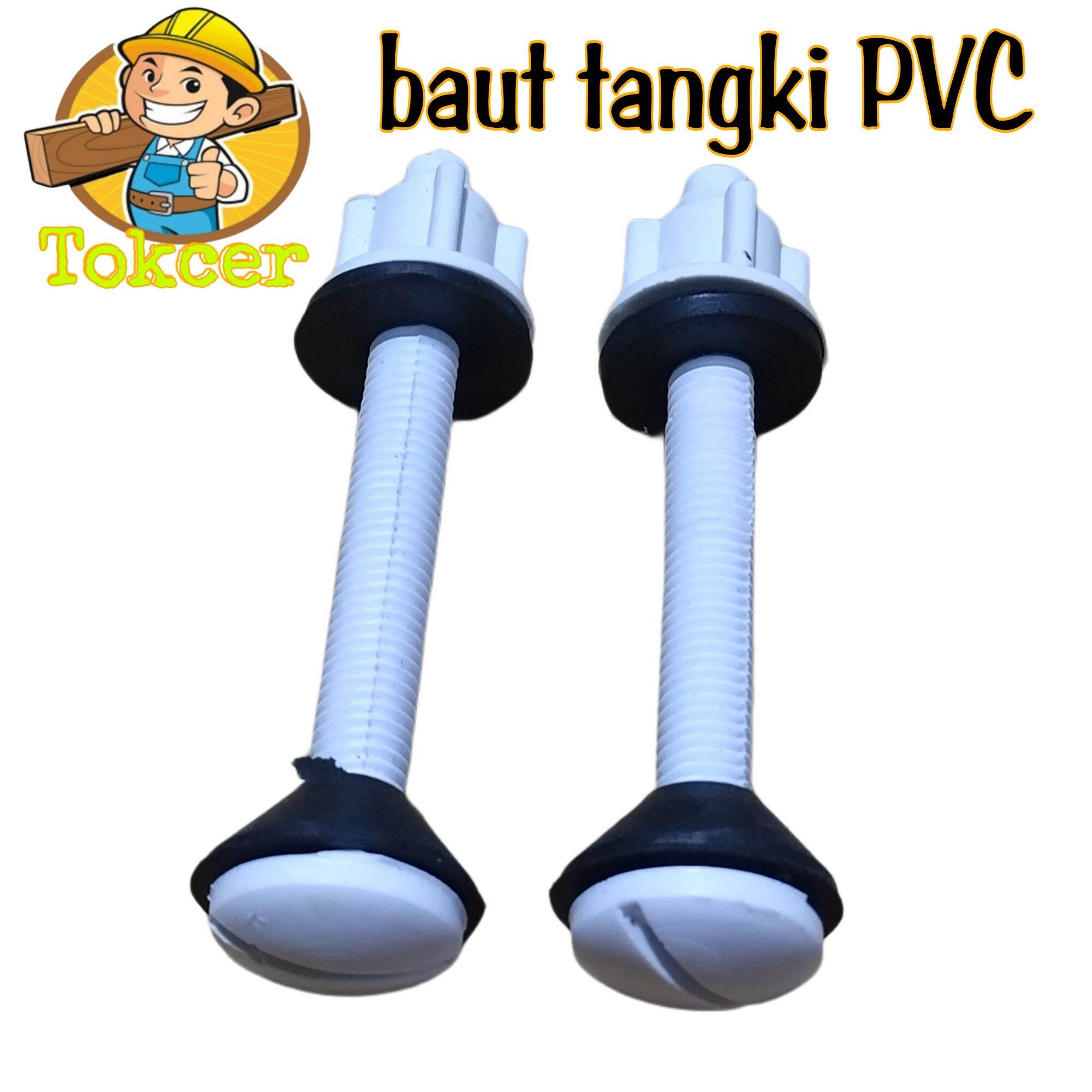Baut tangki kloset duduk PVC | Lazada Indonesia