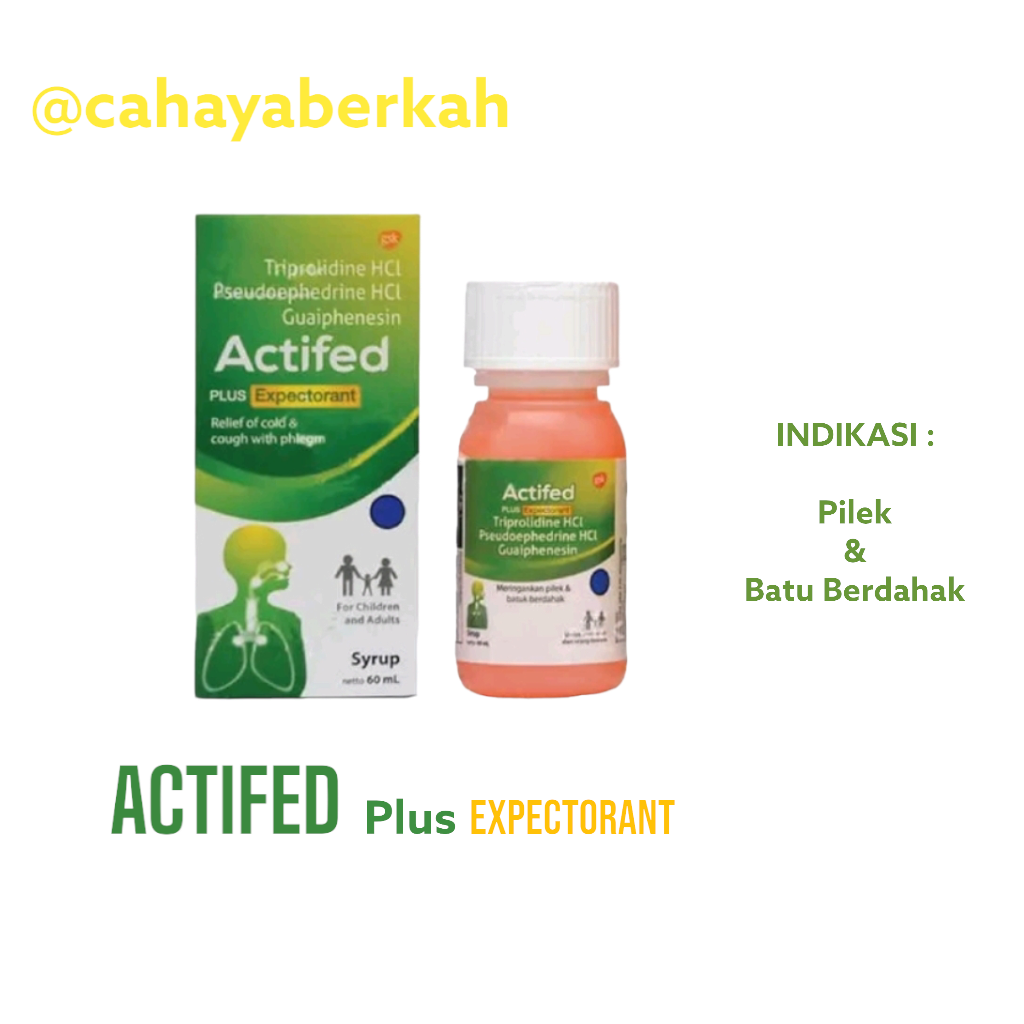 ACTIFED HIJAU | Lazada Indonesia