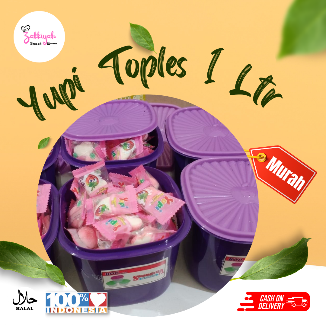 Permen Yupi Toples 1 Liter Yupi Plus Toples 1 Ltr Yupi Murah dengan ... Permen Yupi Toples 1 Liter Yupi Plus Toples 1 Ltr Yupi Murah dengan ...