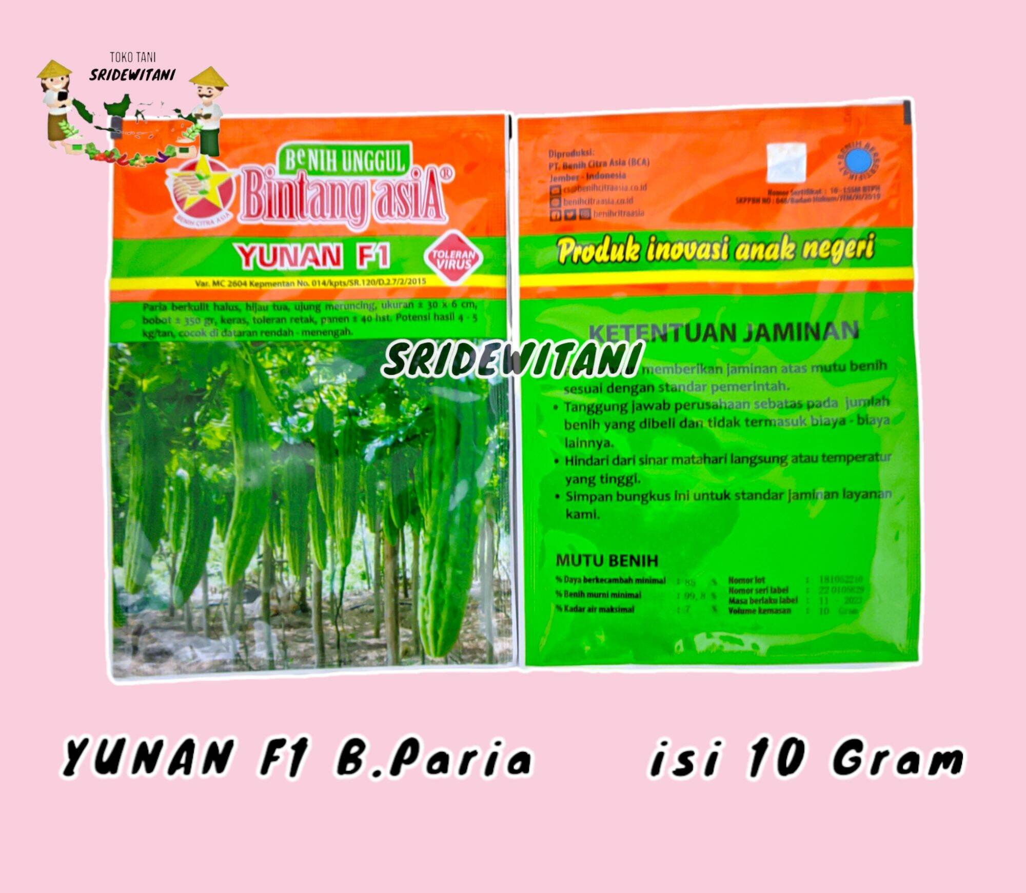 BIBIT PARIA PARE YUNAN F1 ISI 10 GRAM | Lazada Indonesia