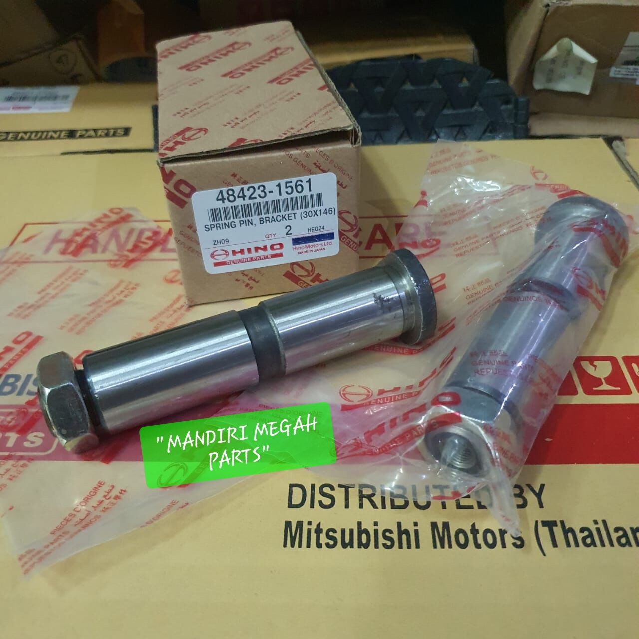 SPRING PIN DEPAN HINO LOHAN FM260TI/48423-1561/30X146(2PCS) | Lazada ...