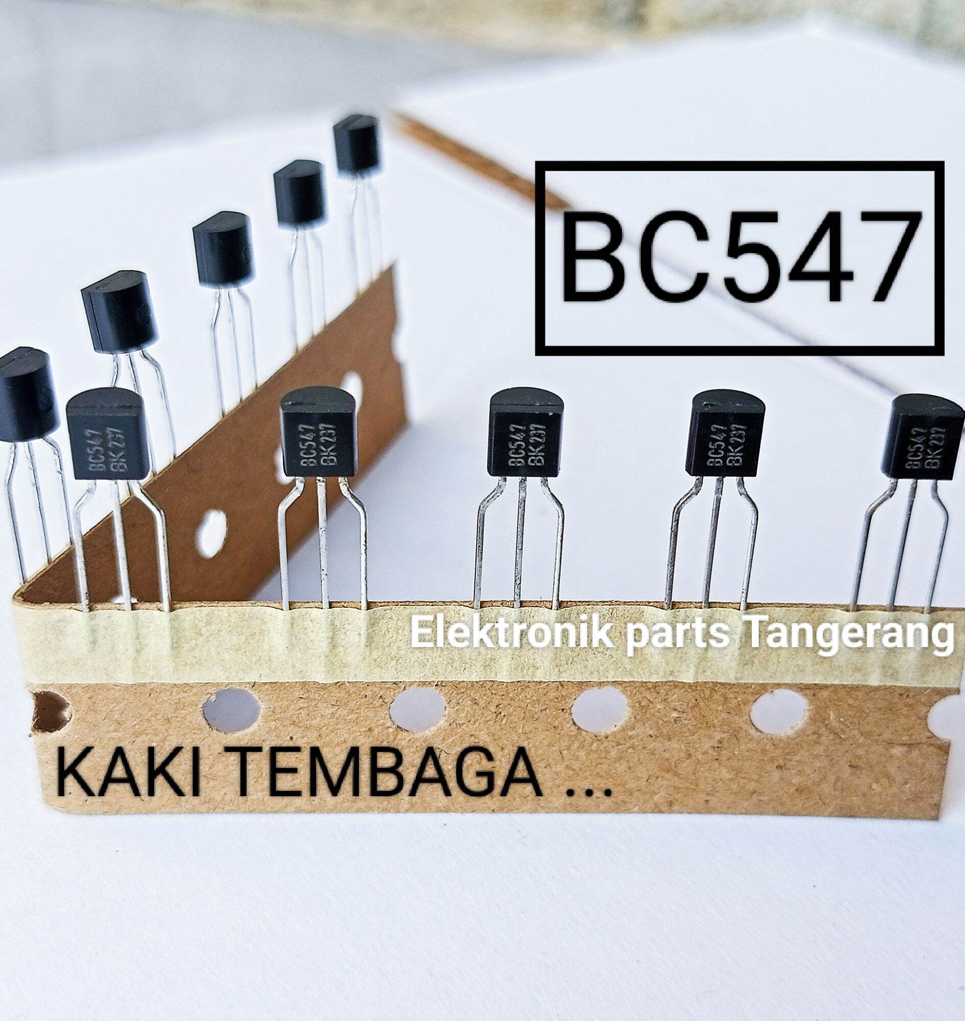 (10 Buah) BC547 TRANSISTOR BC547 ORIGINAL TR BC547 TRANSISTOR BC 547 ...