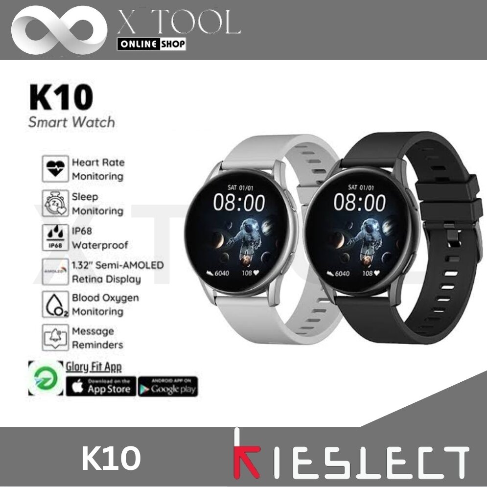 Kieslect K10 Smartwatch Semi Amoled Jam Tangan | Lazada Indonesia