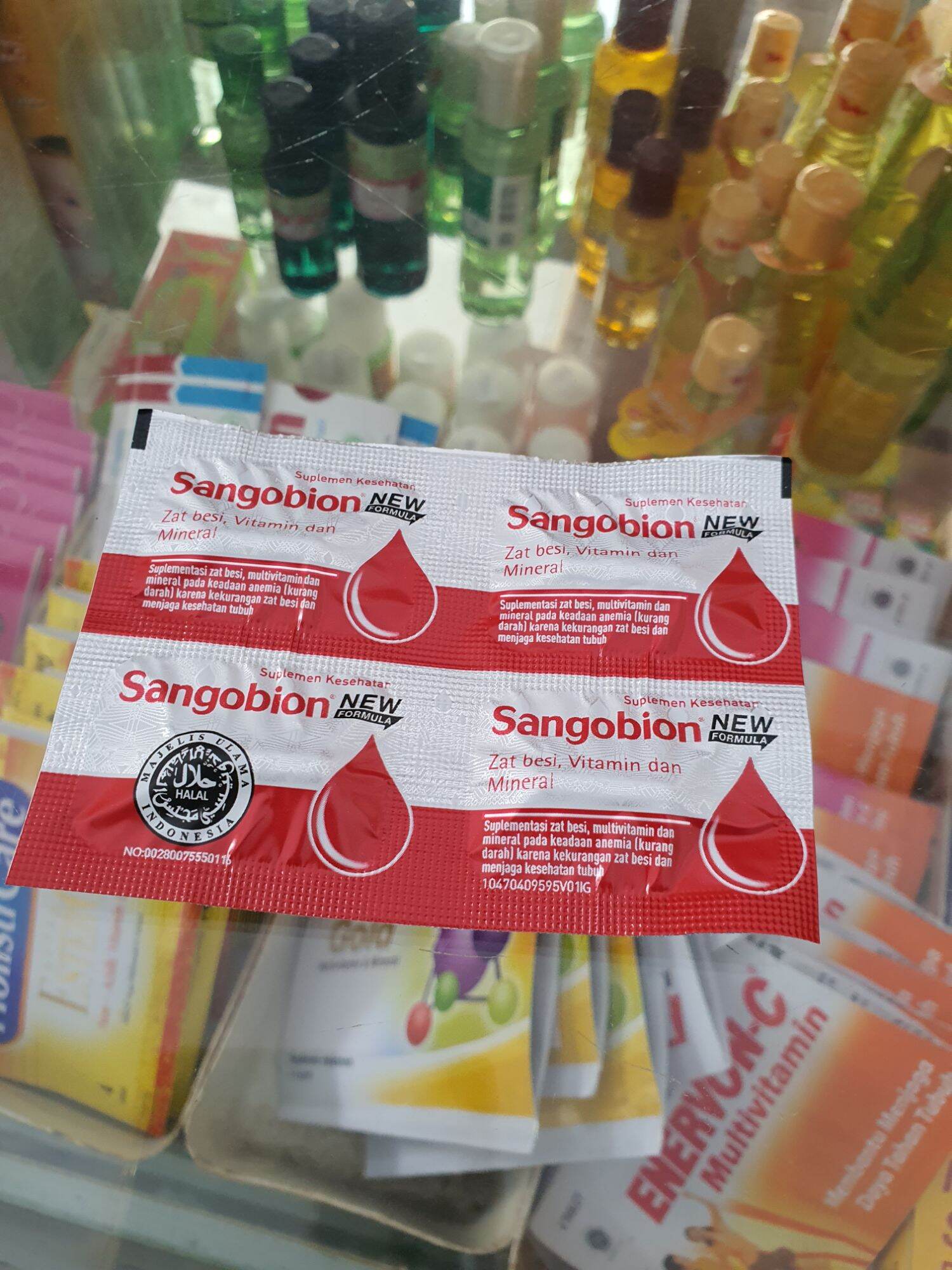 SANGOBION CAPSUL MULTIVITAMIN ISI 4S | Lazada Indonesia