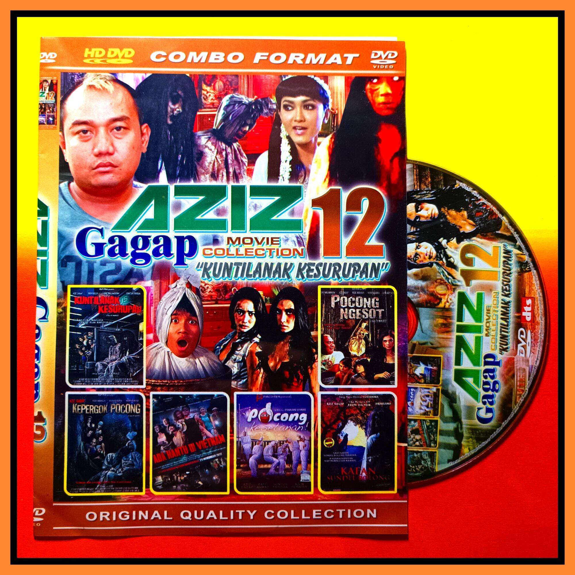 KASET FILM KOMEDI HOROR INDONESIA AZIZ GAGAP VOL.12 PILIHAN TERLARIS ...