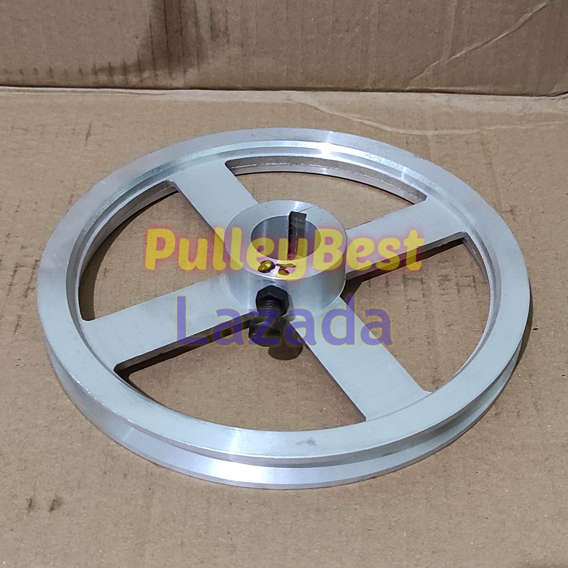 Pulley pully diameter 8 inch ( 20 cm) lubang as 30mm jalur A1 - poly ...