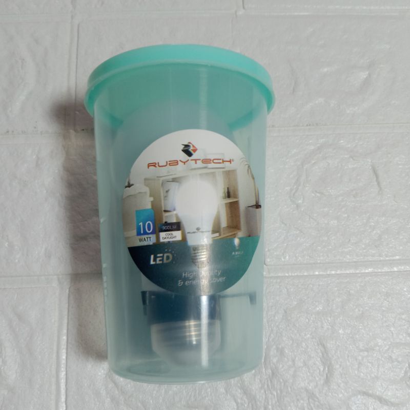 Lampu LED bohlam gratis gelas Rubytech 10 Watt Hemat energi garansi 1 tahun | Lazada Indonesia