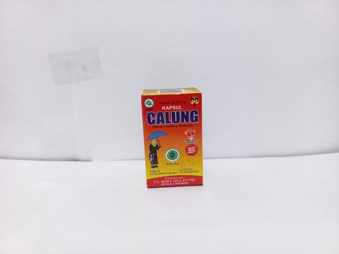 Obat Herbal Tipes/ types / Typus | Kapsul Cacing Calung | penurun panas ...