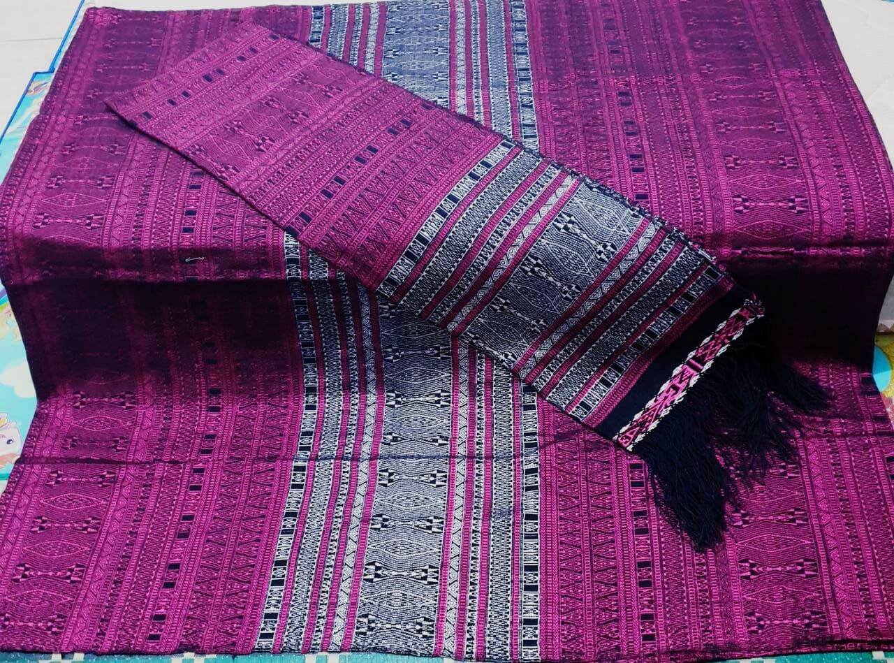 TUMTUMAN TANPA SAMBUNGAN (TTS) TENUN TANGAN BUKAN MESIN | Lazada Indonesia