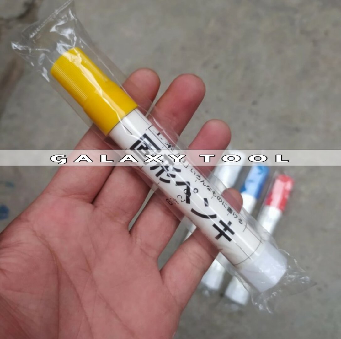 Solid Marker Sakura Spidol Penanda besi Permanen Warna Kuning Made In ...