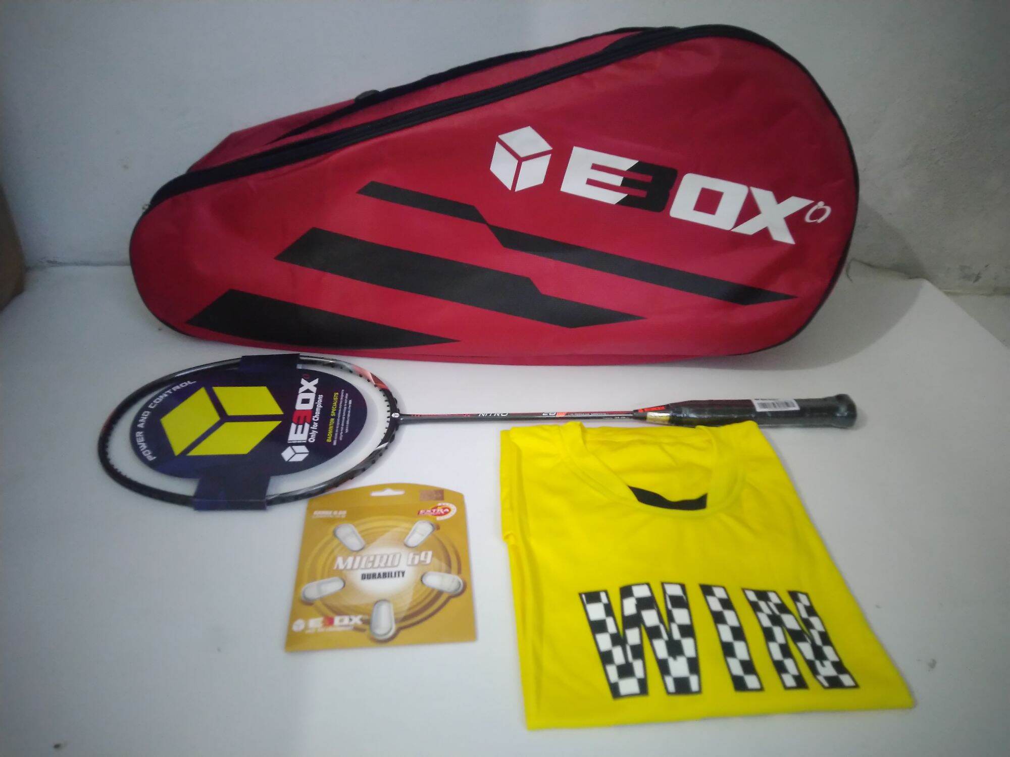raket badminton Ebox Nitro 28 W 100% ORIGINAL | Lazada Indonesia