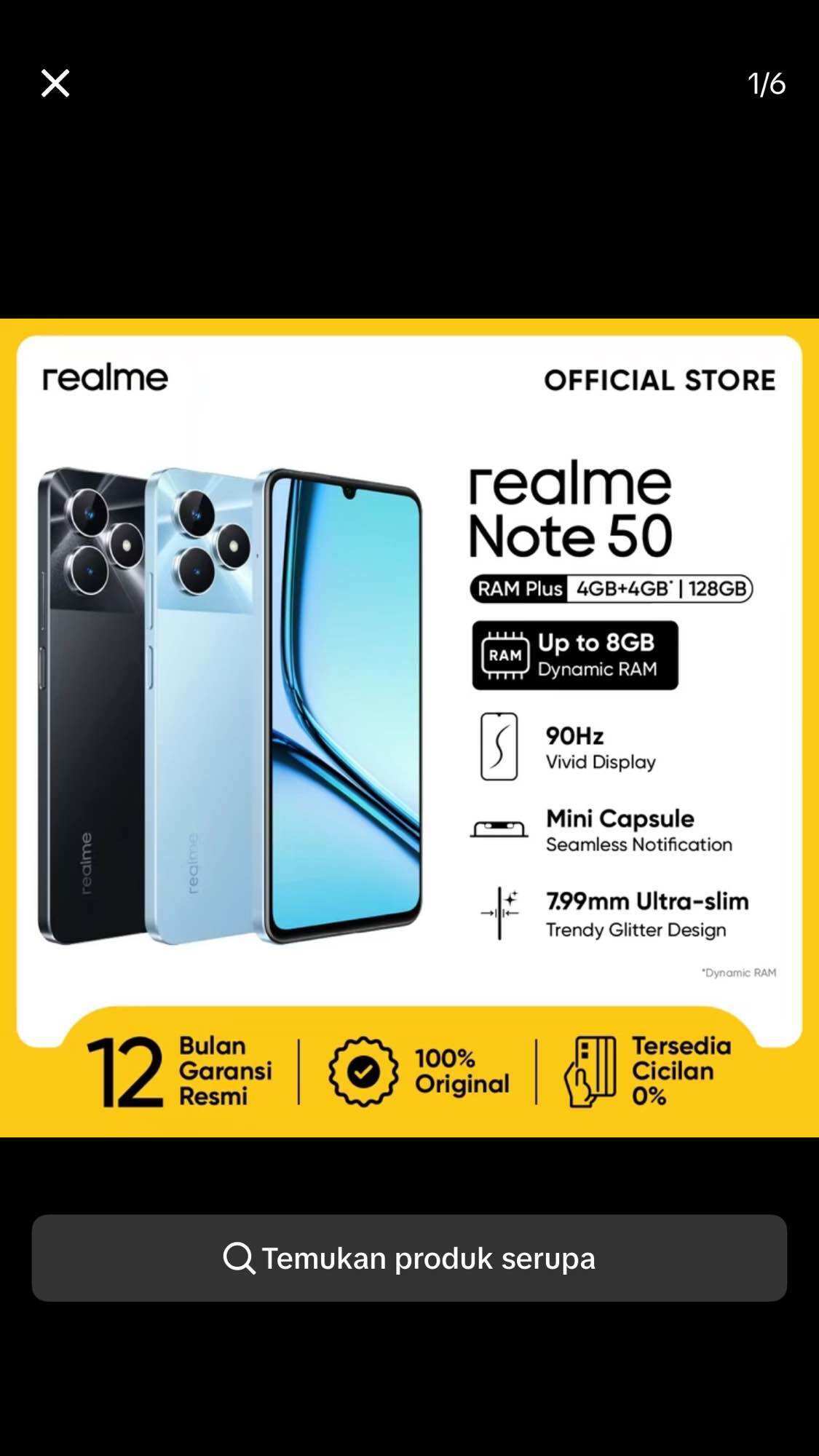Realme note 50 | Lazada Indonesia