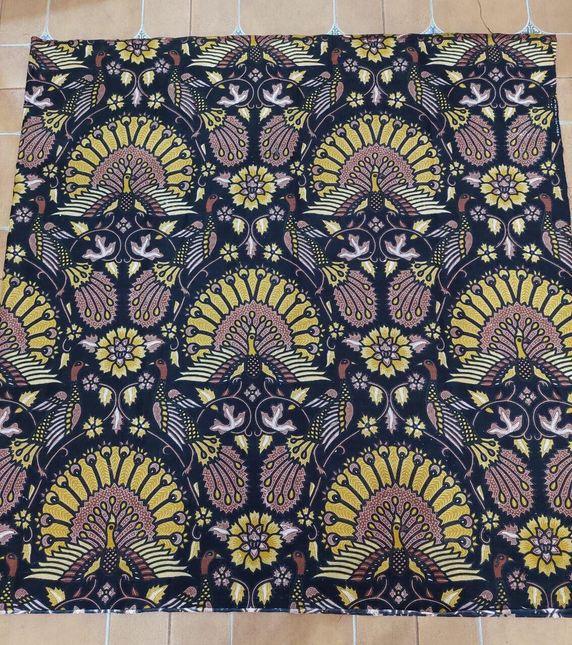 KAIN BATIK PRINTING KAIN BATIK KATUN 2 METER KAIN BATIK PANJANG KAIN ...