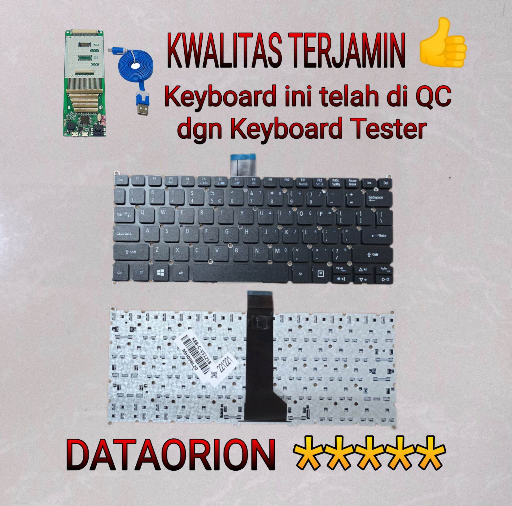 Keyboard Acer V5-131 V5-132P V5-132 V5-122P V5-171 hitam | Lazada Indonesia