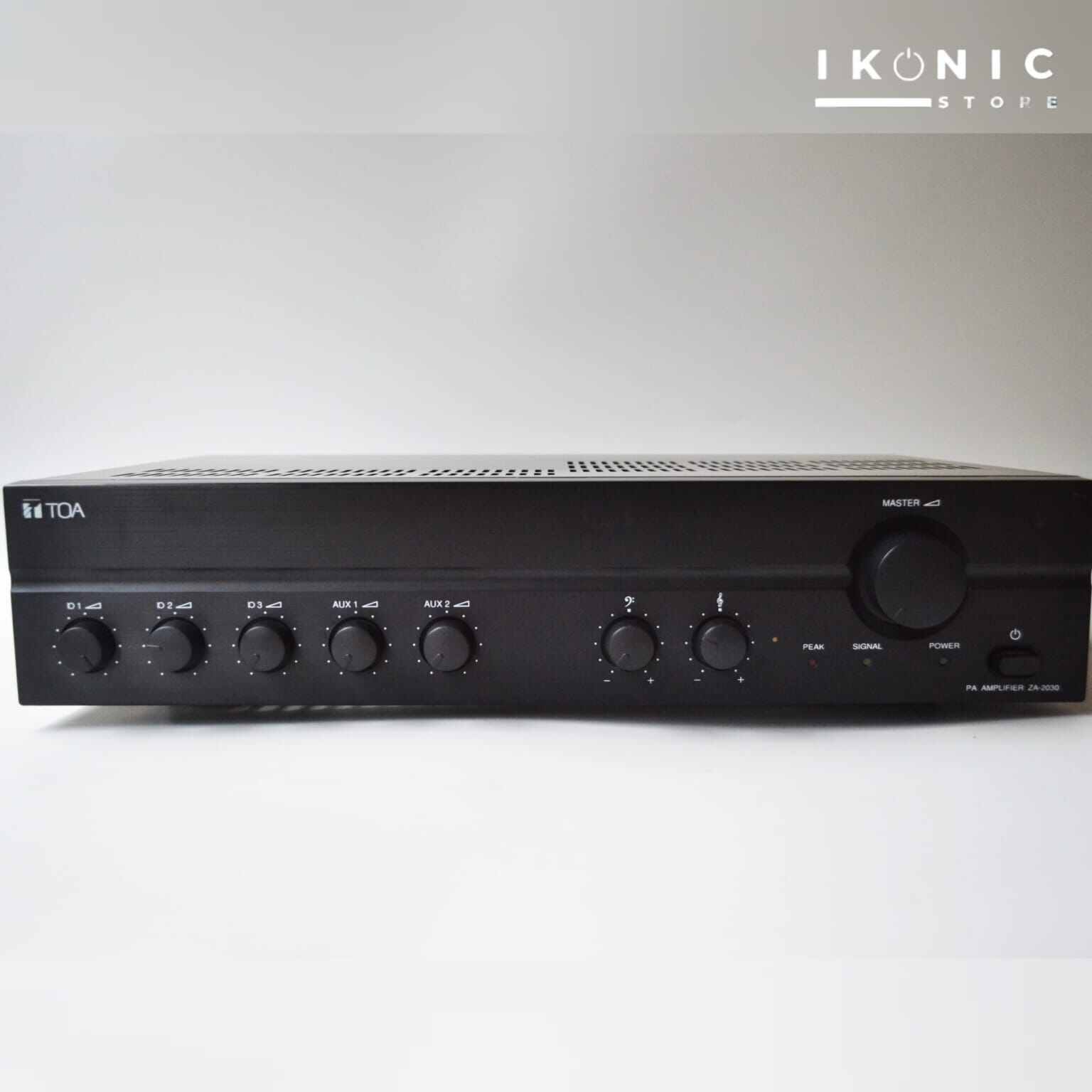 IKONIC TOA ZA 2030 Power Amplifier Mixer Ampli TOA 30 Watt Original 100% Garansi Resmi | Lazada ...